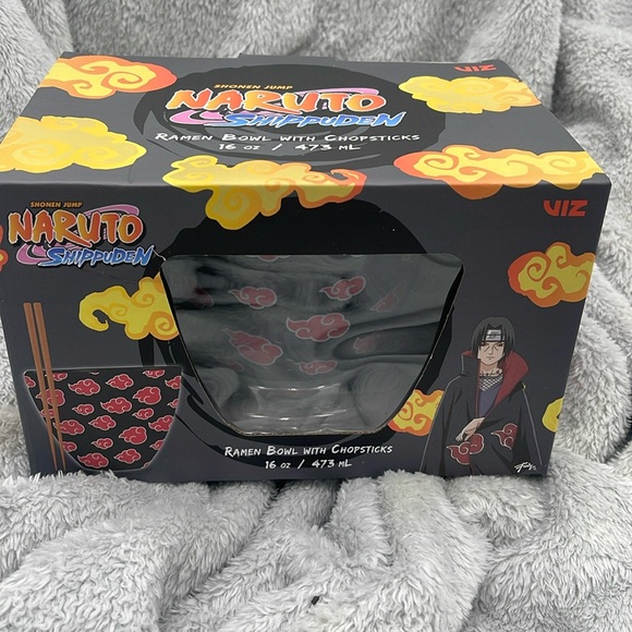 Naruto | Kitchen | Funky Naruto Shippuden Ramen Bowl And Chopsticks ...